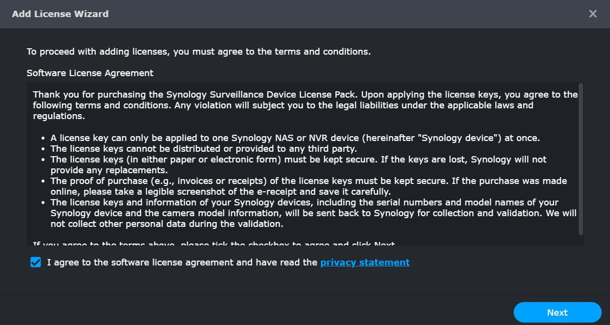 License installation - Cameralicense.com
